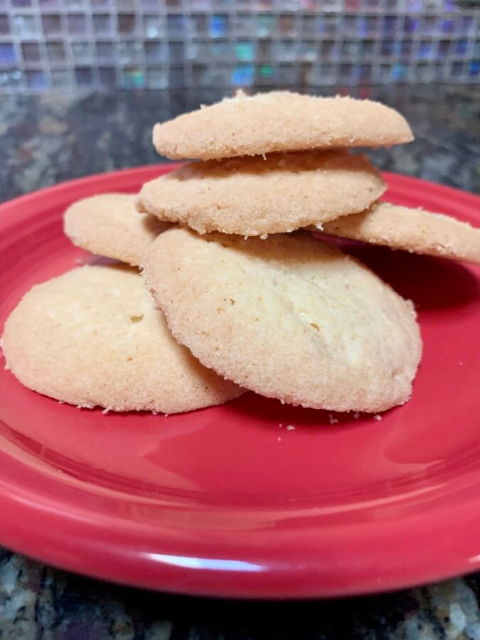 Easy Palm Oil Free Lemon Cookies Recipe with 8 Ingredients